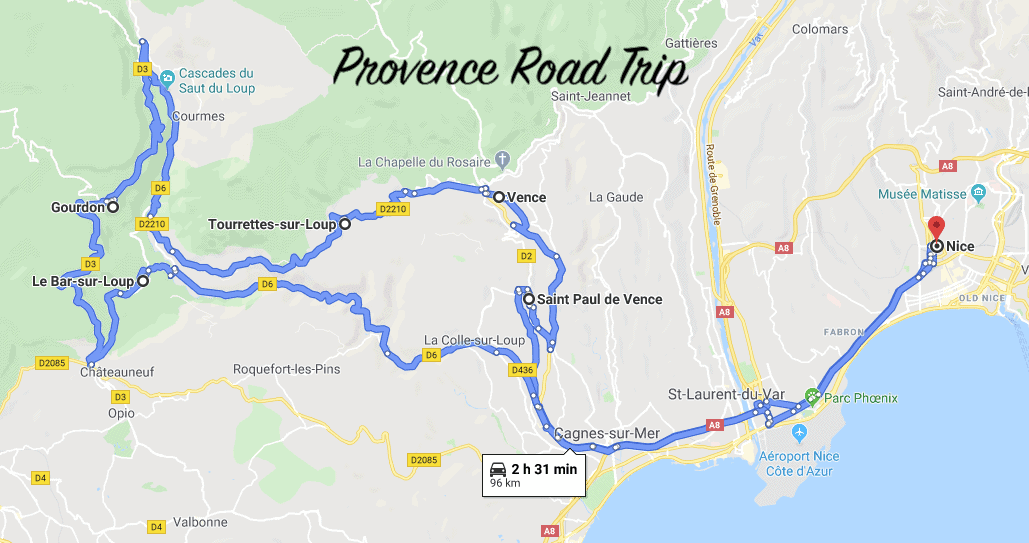 Travel Experiences: Road Trip Through the South of France