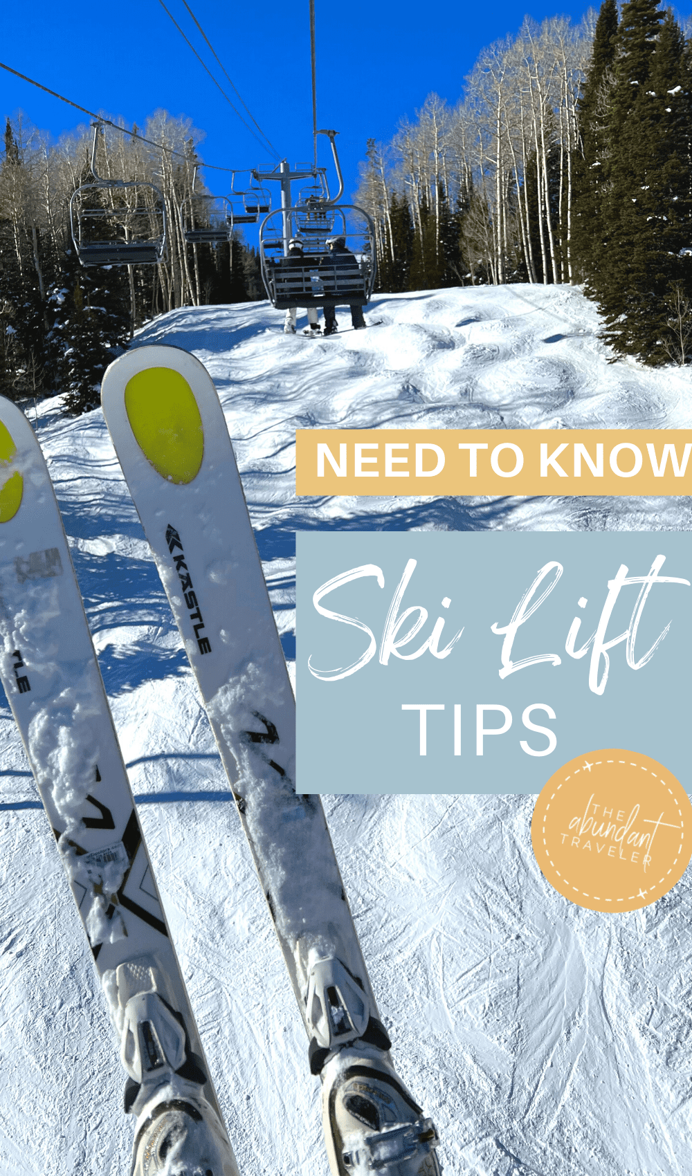 How to Ride a Ski Lift [VIDEO TUTORIAL] - Abundant Traveler