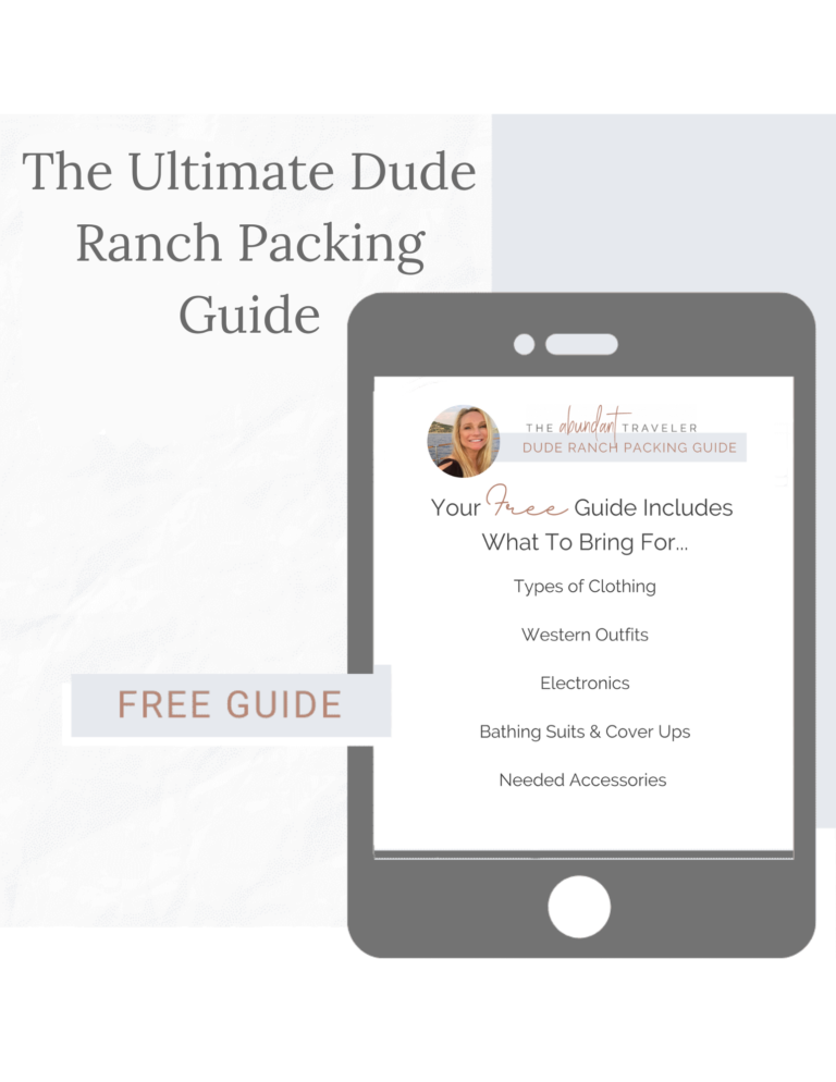 Dude Ranch Packing Guide SIGN UP - TheAbundantTraveler